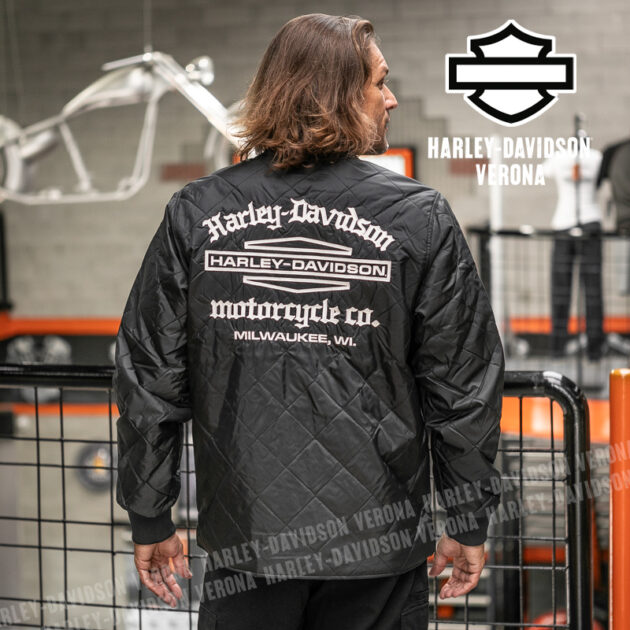 Harley-Davidson® Old English Stacked Bar & Shield Jacket | 97400-25VM