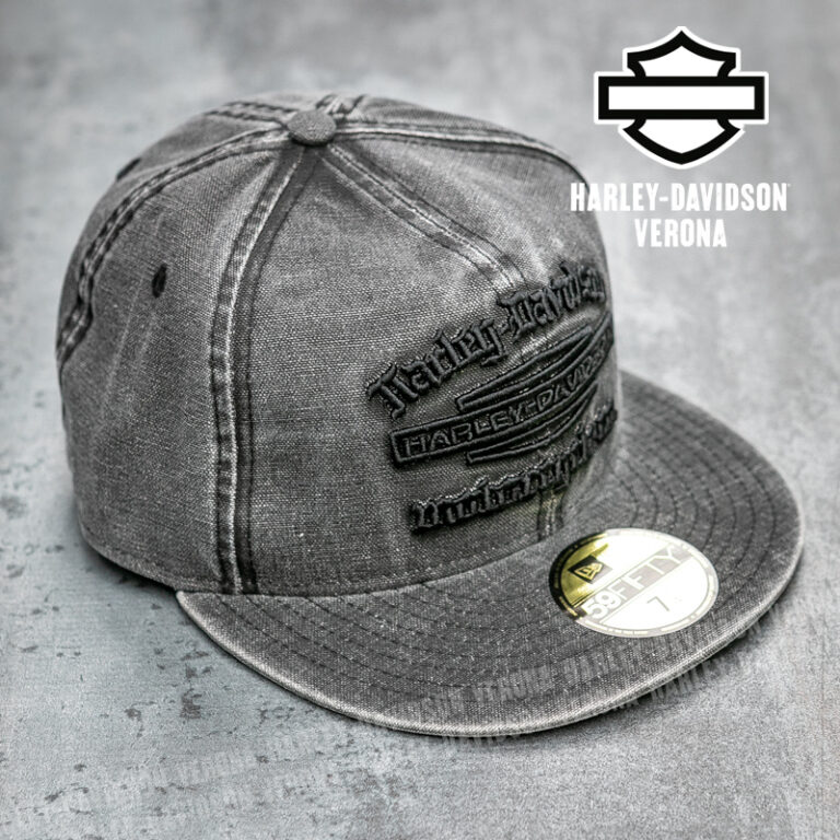 59FIFTY Harley-Davidson® Old English Stacked Bar & Shield Cap | 97610-25VM