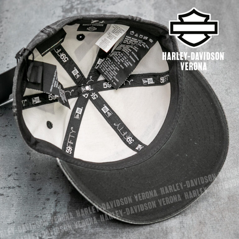 59FIFTY Harley-Davidson® Old English Stacked Bar & Shield Cap | 97610-25VM