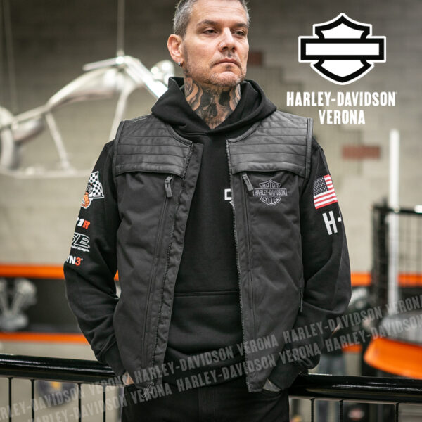 Harley-Davidson® Men's Utility Long Haul Vest | 97184-25VM