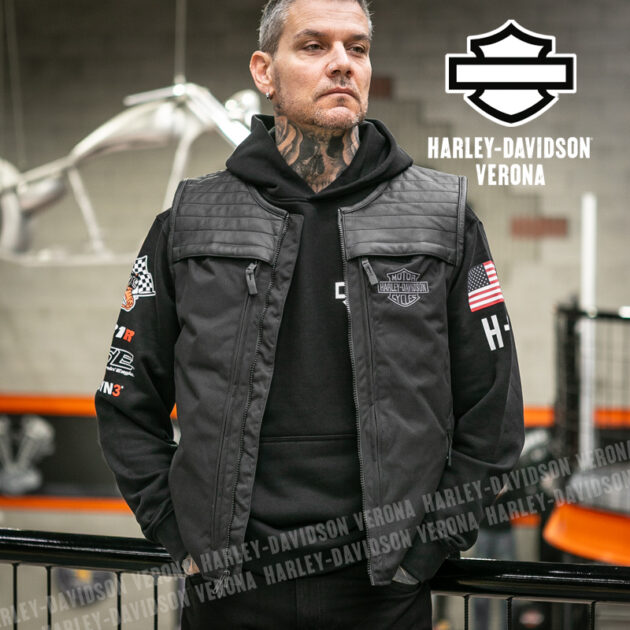 Harley-Davidson® Men's Utility Long Haul Vest | 97184-25VM