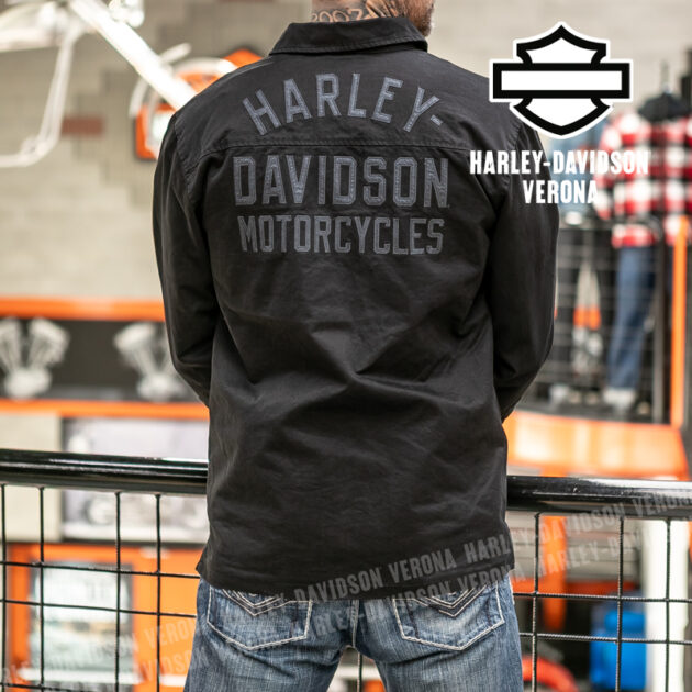Harley-Davidson® Racer Font Shirt Jacket | 96809-25VM