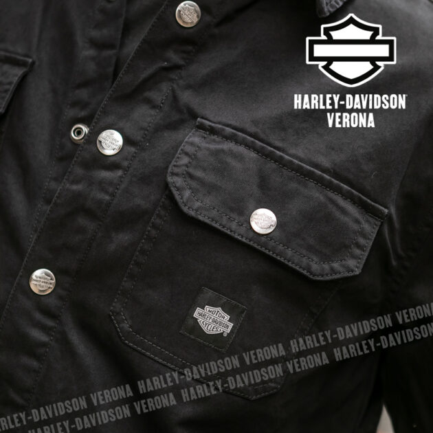 Harley-Davidson® Racer Font Shirt Jacket | 96809-25VM